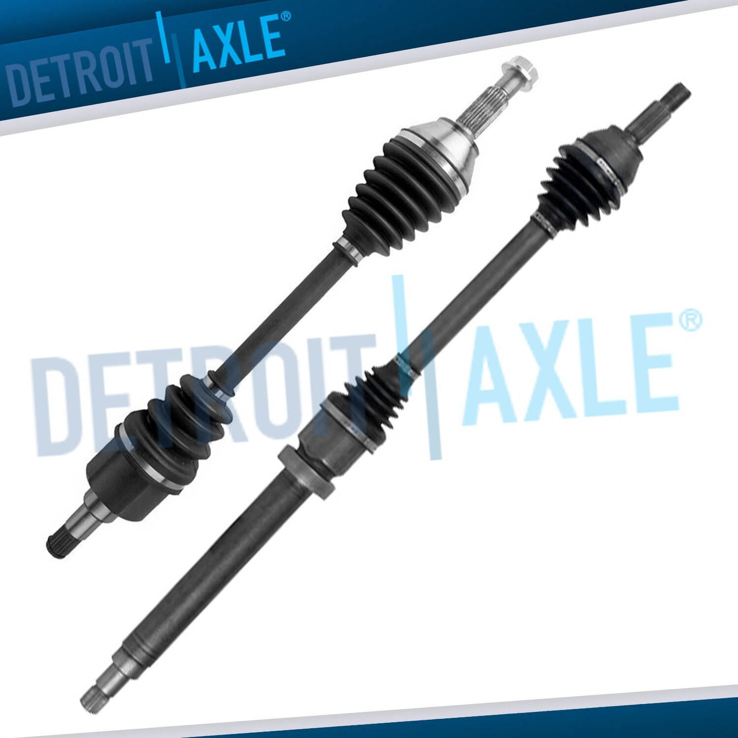 Pair Front Left Right CV Drive Shaft Axles for Ford Focus SOHC 5 Speed ...