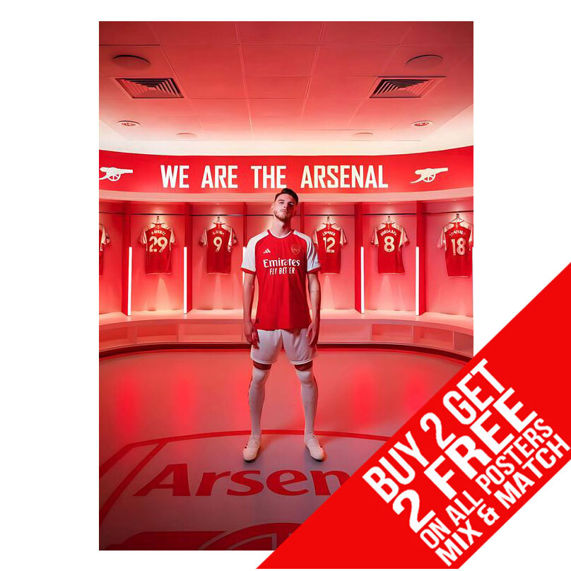 DECLAN RICE POSTER PRINT A4 A3 SIZE BUY 2 GET ANY 2 FREE | eBay UK