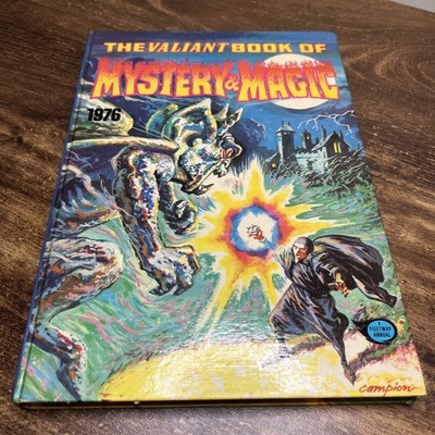 The Valliant Book Of Mystery And Magic 1976 Hardback Comic Book ...