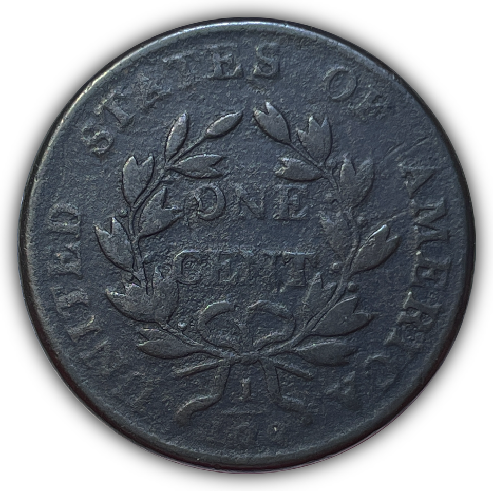 1802 Normal Reverse Draped Bust Large Cent Very Fine VF Coin, Details ...