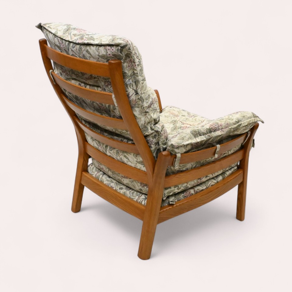 Ercol Saville Easy Chair Armchair Original Upholstery Gdn Dawn FREE UK ...