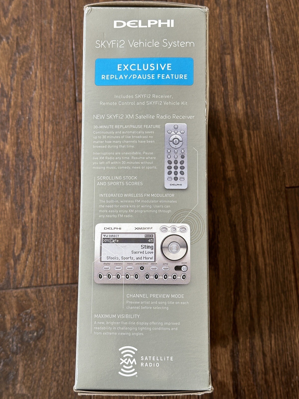 Delphi SKYFi2 SA10126 For XM Car & Home Satellite Radio Receiver for ...