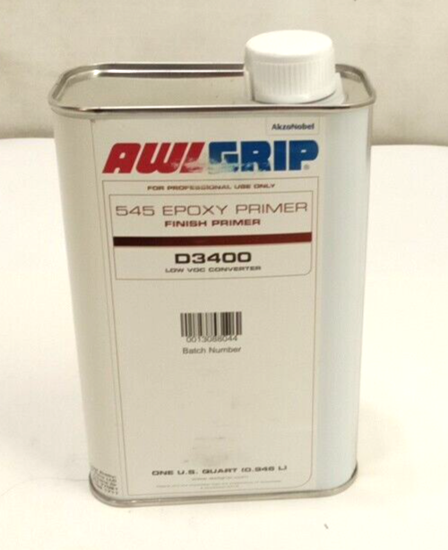 AkzoNobel AwlGrip 545 Epoxy Finish Primer D3400 Low VOC Converter 1 ...