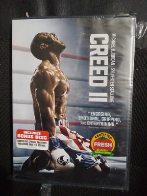 Creed II DVD Bonus Disc Michael B Jordan BRAND NEW SEALED 883929665501 ...
