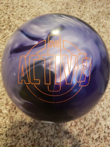 DV8 Activ8 15 lbs Bowling Ball (very lightly used, Drilled for No-thumb ...