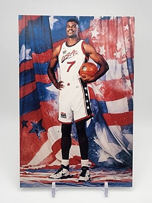 1994 USA Olympic Basketball Dream Team II Postcard - DAVID ROBINSON 🏀 ...