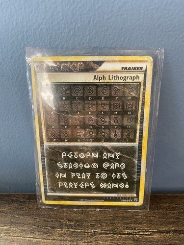 Alph Lithograph Ultra Rare HGSS Undaunted Pokemon Card | eBay