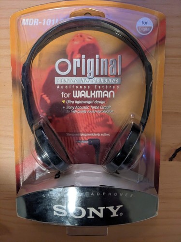 Vintage Sony MDR-101LP Stereo Headphones for Walkman 1998 OEM | eBay