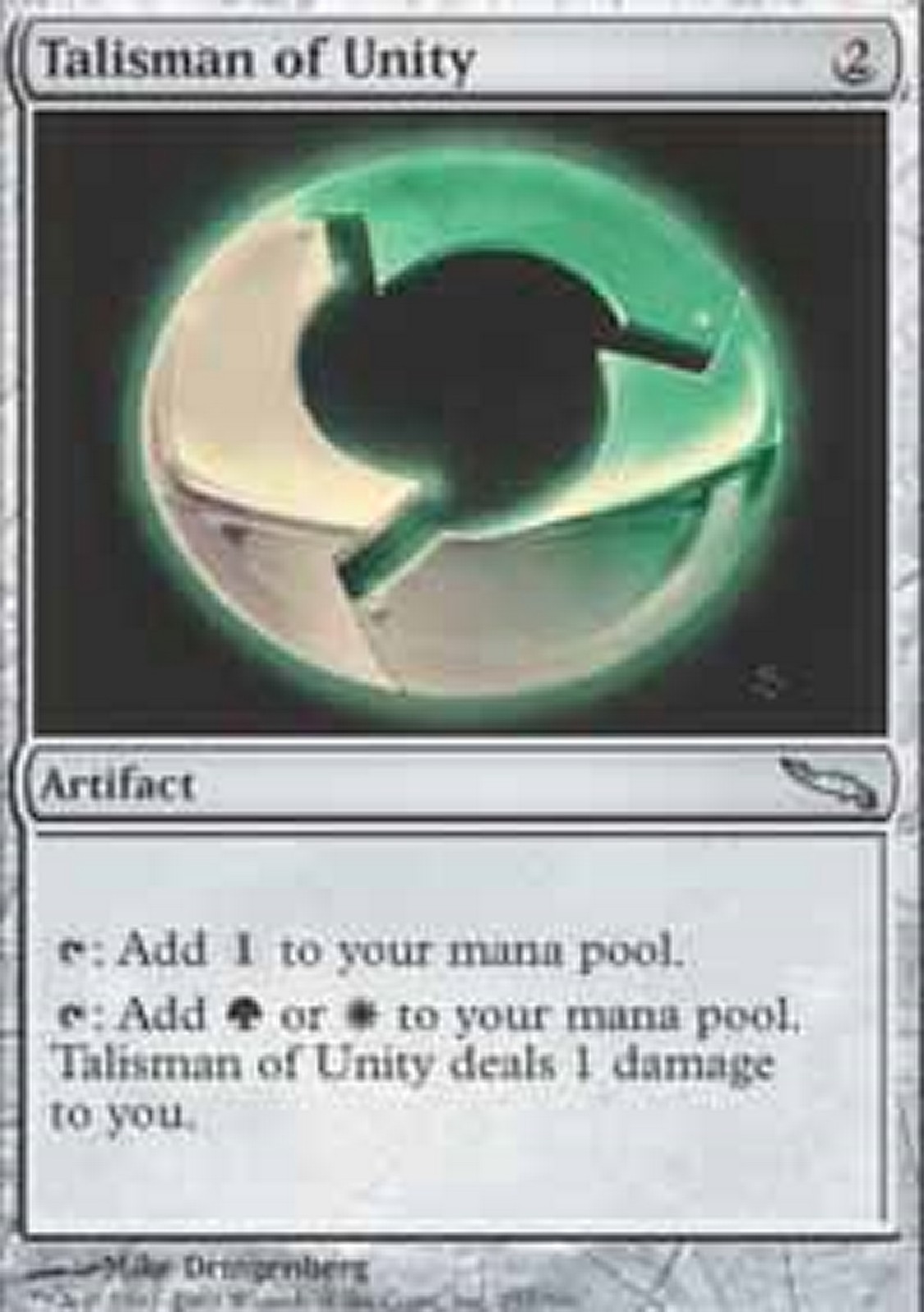 *MRM* FR/VF Talisman d'unit (Talisman of Unity ) MTG MRD | eBay