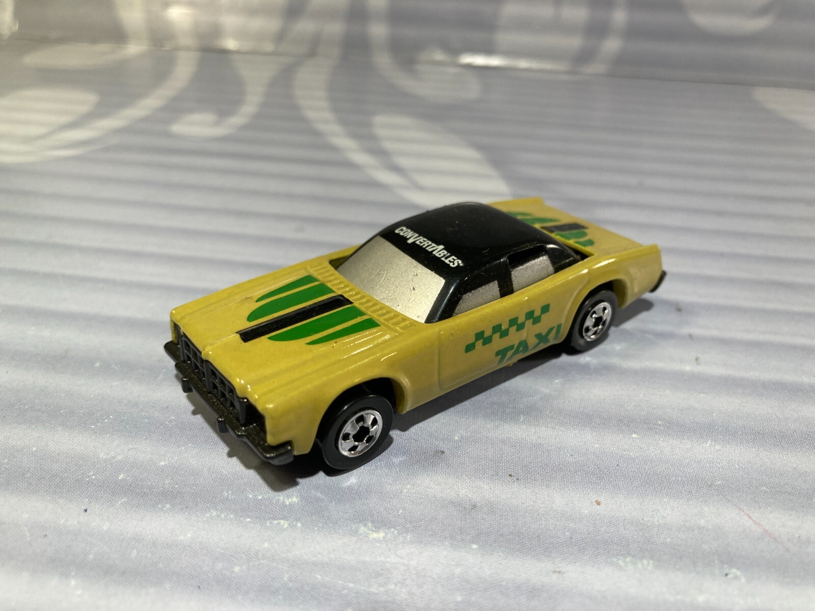 1989 HOT WHEELS loose = CONVERTABLES = TAXI = GREEN & BLACK | eBay