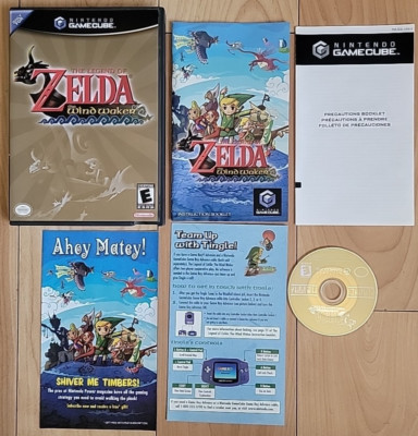 The Legend of Zelda: Wind Waker Nintendo GameCube 2009 W/ Manual ...
