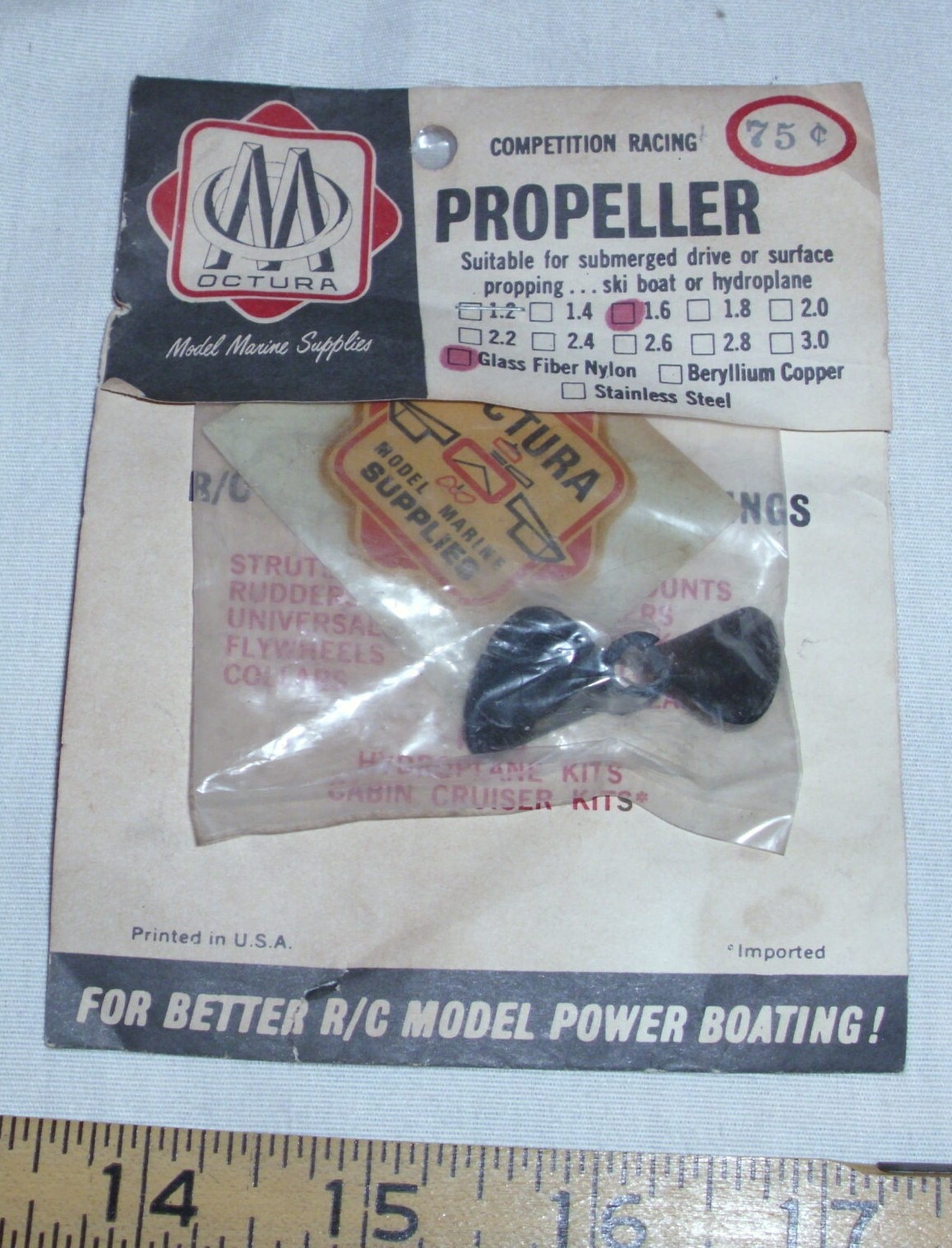 OCTURA RC BOAT PROP, PROPELLER NEW IN PACKAGE | eBay