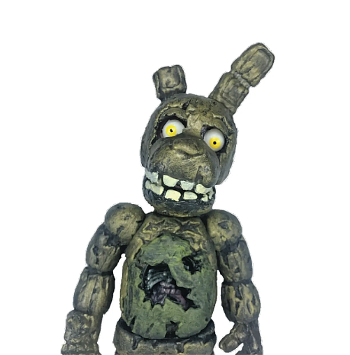 mexican ANIMATRONIC DARK SPRINGTRAP action figure 8" FNAF five nights ...