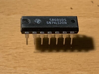 Texas Instruments SN74LS20N IC - Logic Gate NAND, DIP-14. | eBay