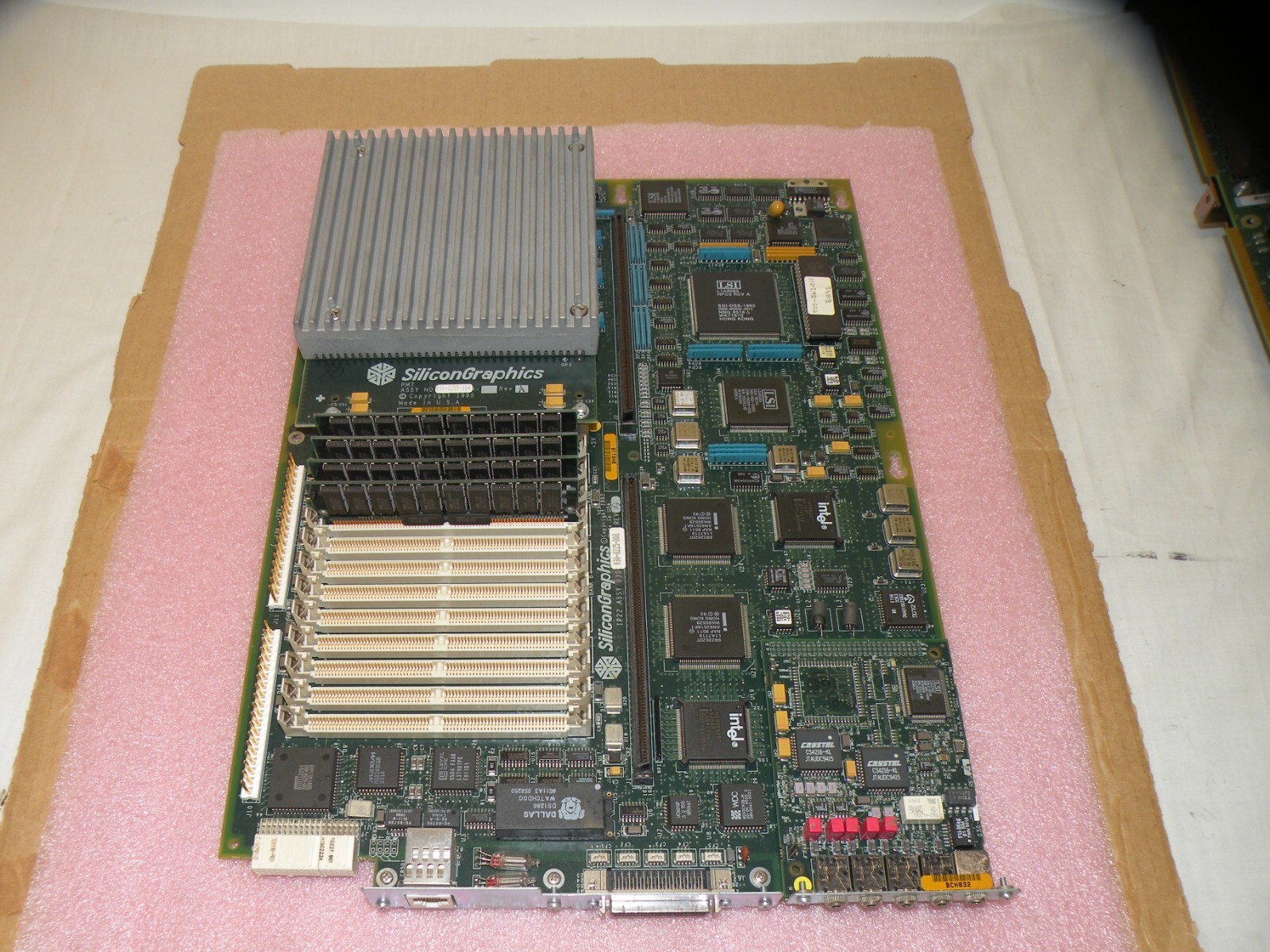 SGI SILICON GRAPHICS INDIGO 2 MOTHERBOARD 030-8225-004 for sale online ...