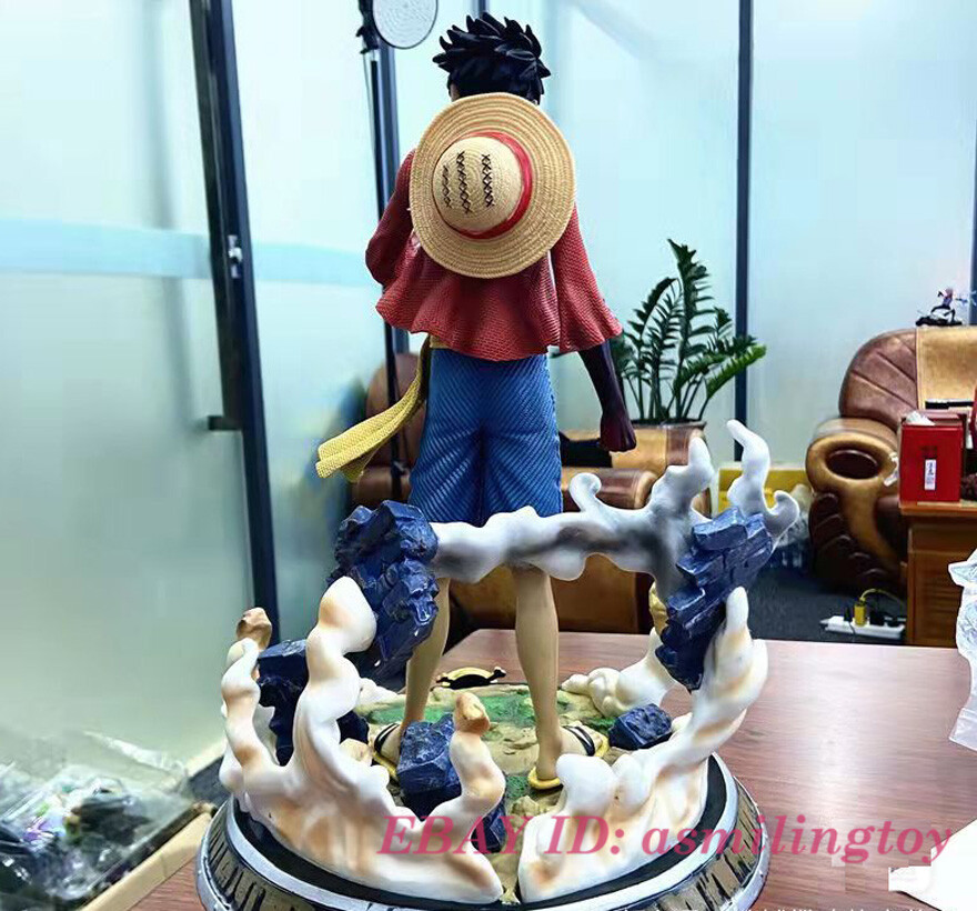 Dream Studio One Piece Monkey D Luffy Resin Figure Model Painted Statue ...