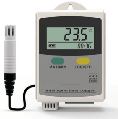 Handheld Temperature & Humidity Data Recorder Range -40~+85℃ Accuracy ± ...