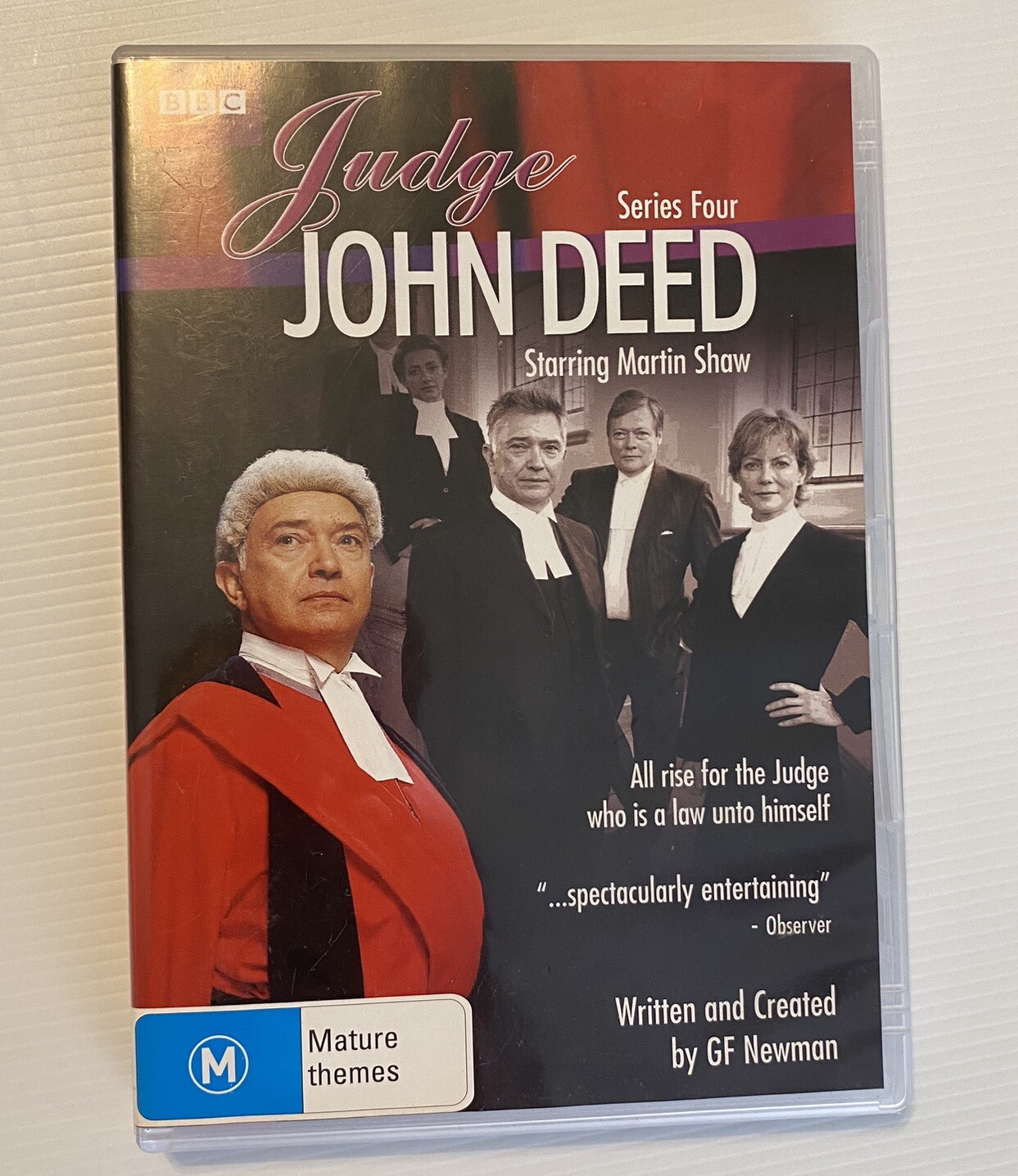 Judge John Deed Series Season 4 DVD Martin Shaw Region 4 PAL 2 Discs TV ...