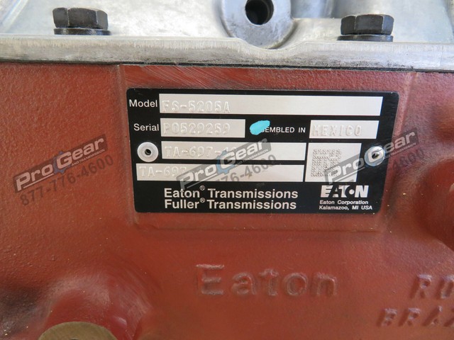 Eaton Fuller Fs-5205a 5 Speed Transmission for sale online | eBay