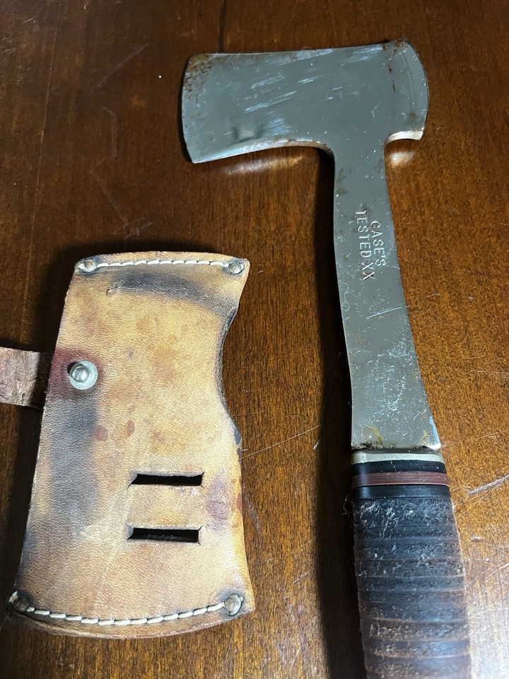Vtg Case’s Tested XX Hatchet w/sheath. Rare, hard to find. | eBay