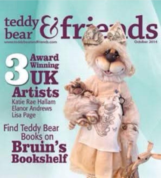 NWT "Feb Freddie" 5" Handmade OOAK Artist Katie Rae Bear by Katherine ...