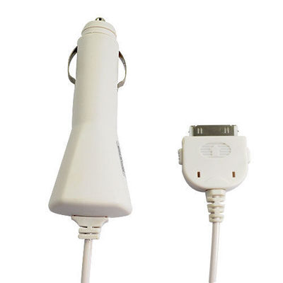 New Car Charger for iPhone 4S 4 3G 3GS iPod Adapter with Cable In car ...