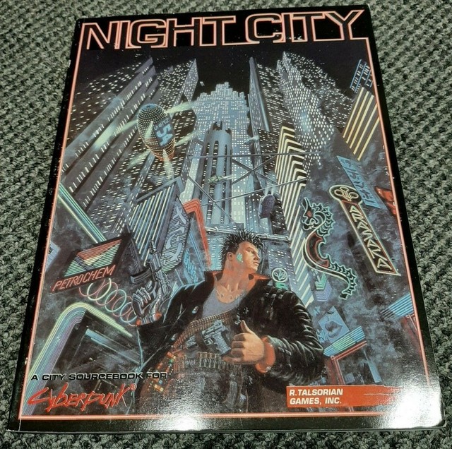 Cyberpunk 2020 RPG Night City Sourcebook CP3501 R. Talsorian Games for ...