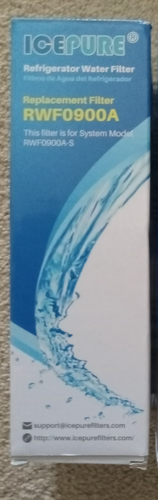 (4) Pack IcePure Refrigerator Water Filter RWF0900A--FREE SHIPPING! | eBay