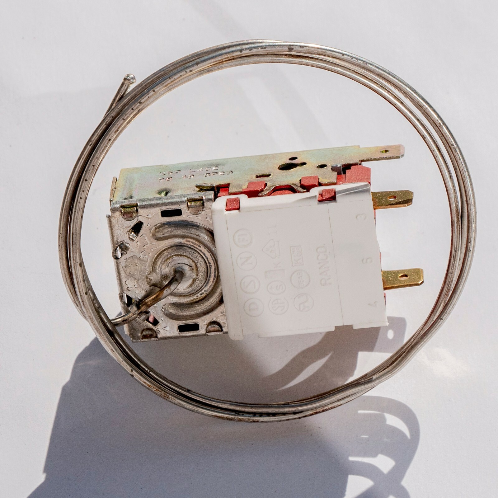 Ranco thermostat K59-L4021 Ranco 1000mm capillary tube 2x6.3mm AMP | eBay