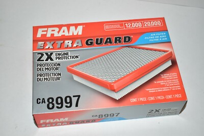 Fram Extra Guard Air Filter. 2X Engine Protection. CA8997. New. Old ...