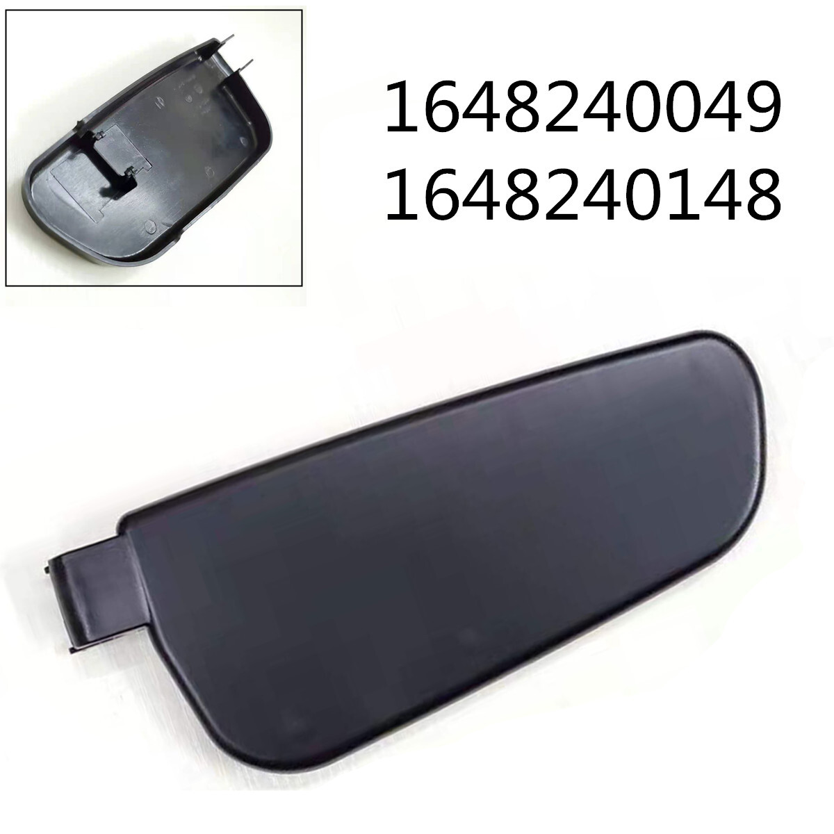 For Mercedes Windshield Wiper Washer Arm Cap Cover Black 1648240049 ...