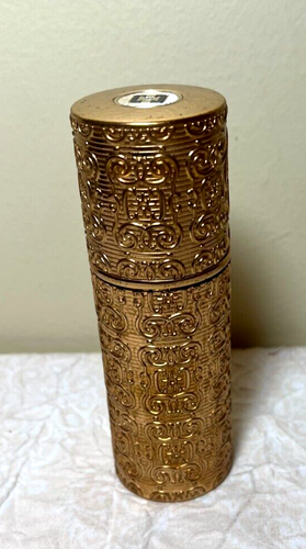 Vintage Collectible CARON 2 Oz Large Gold Embossed Bottle Top No ...