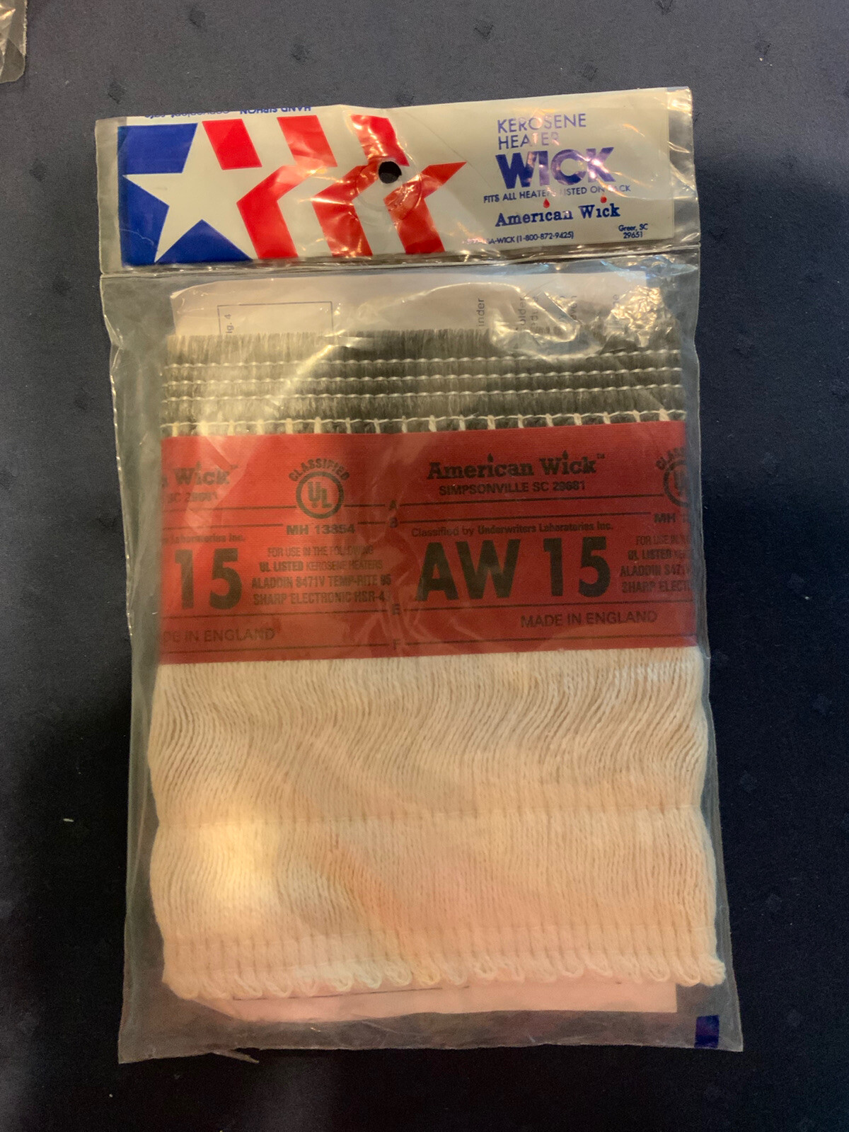 American Wick AW15 Replacement Kerosene Heater Wick 6 H x 7.5 W in. | eBay