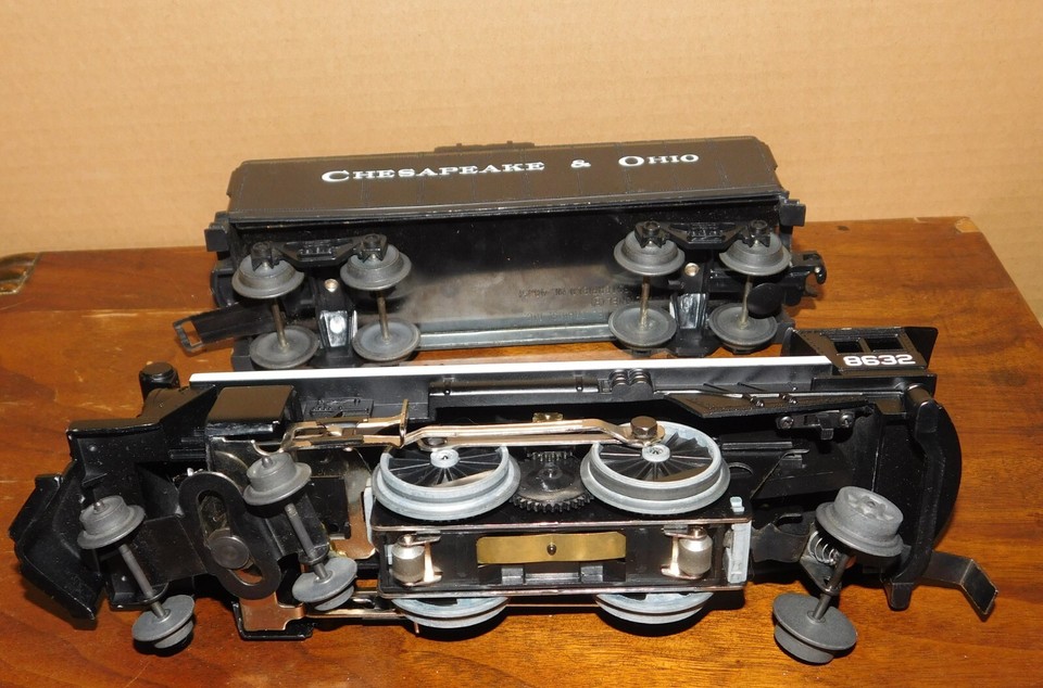 LIONEL 4-4-2 Steam Locomotive ~ CHESAPEAKE & OHIO ~ Rd# 8632 - O-27 | eBay