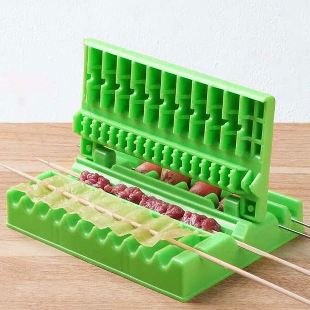 Multifunctional BBQ String Artifact Quick and Easy Meat Skewering Tool ...