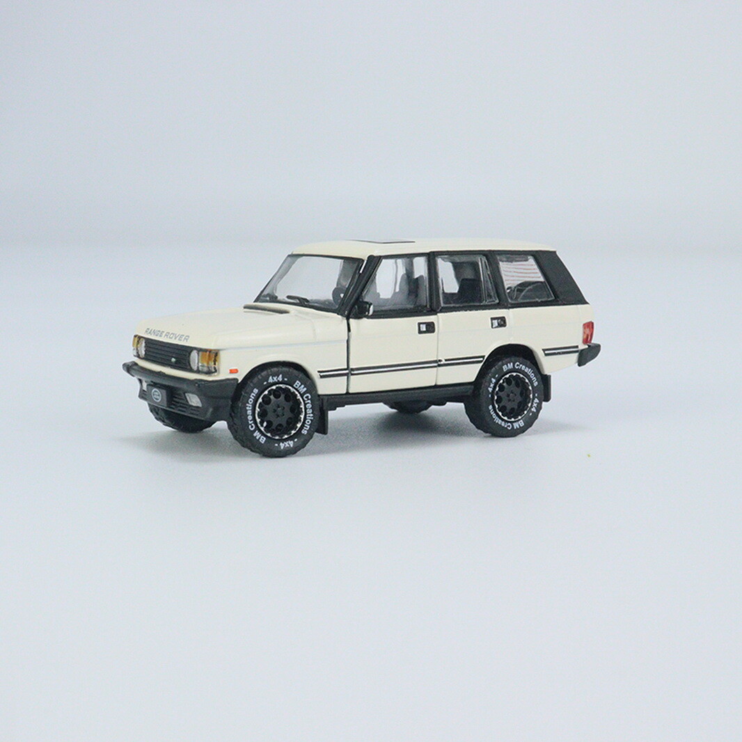 BMC 1/64 Scale Land Rover Range Rover Classic LSE 1992 White Diecast ...