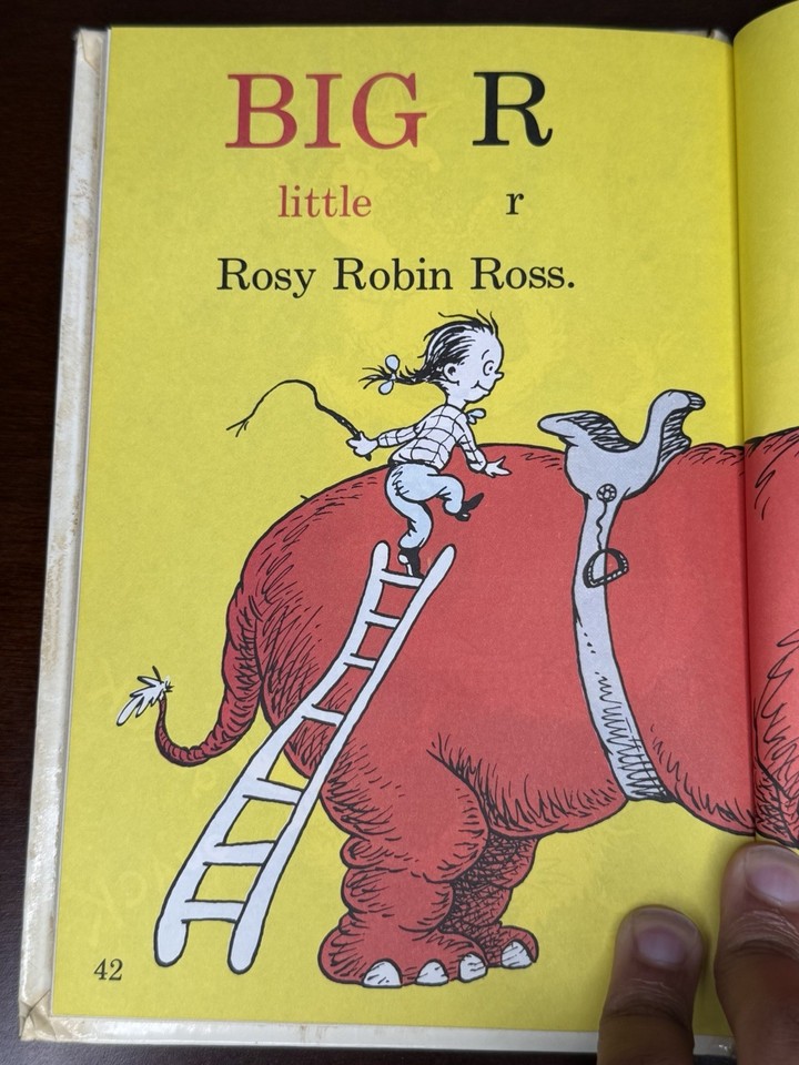 Dr. Seuss’s ABC Hardcover Book – 1963 Classic Alphabet – Worn Condition ...