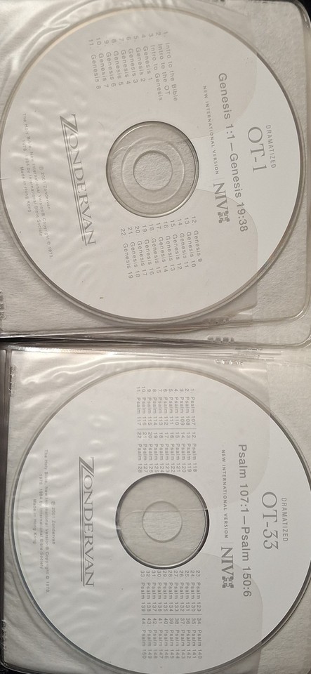 Zondervan Bible Audio 64-Disc CD Set Dramatized New International ...