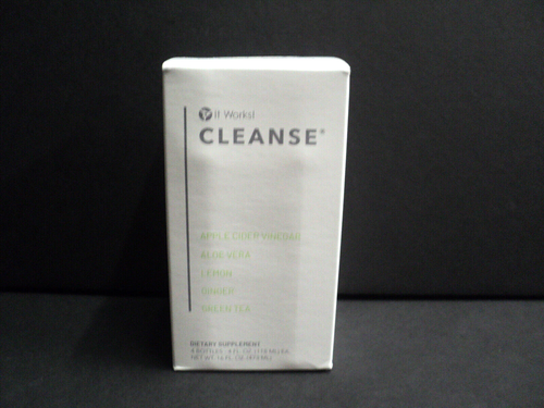 It Works! Cleanse Dietary Supplement 4 Bottles of 4 Fl. Oz. Each 16 Oz ...