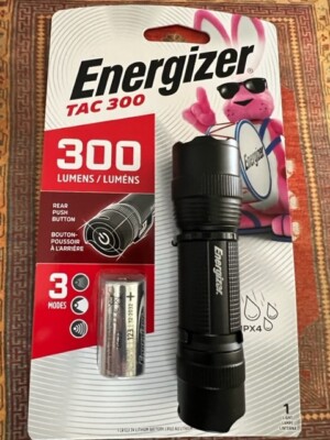 Energizer Tactical LED 300 Lumens Flashlight | Camping, Emergency ...