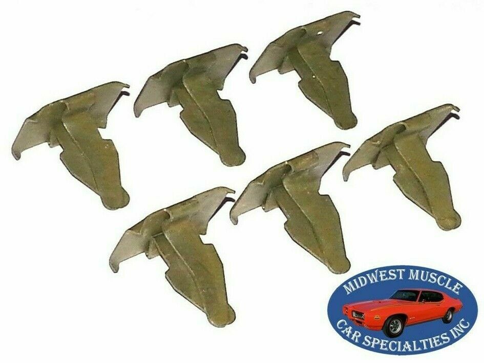 68-81 GM NOSR Hood To Cowl Rubber Seal & Radiator A/C Air Condenser ...