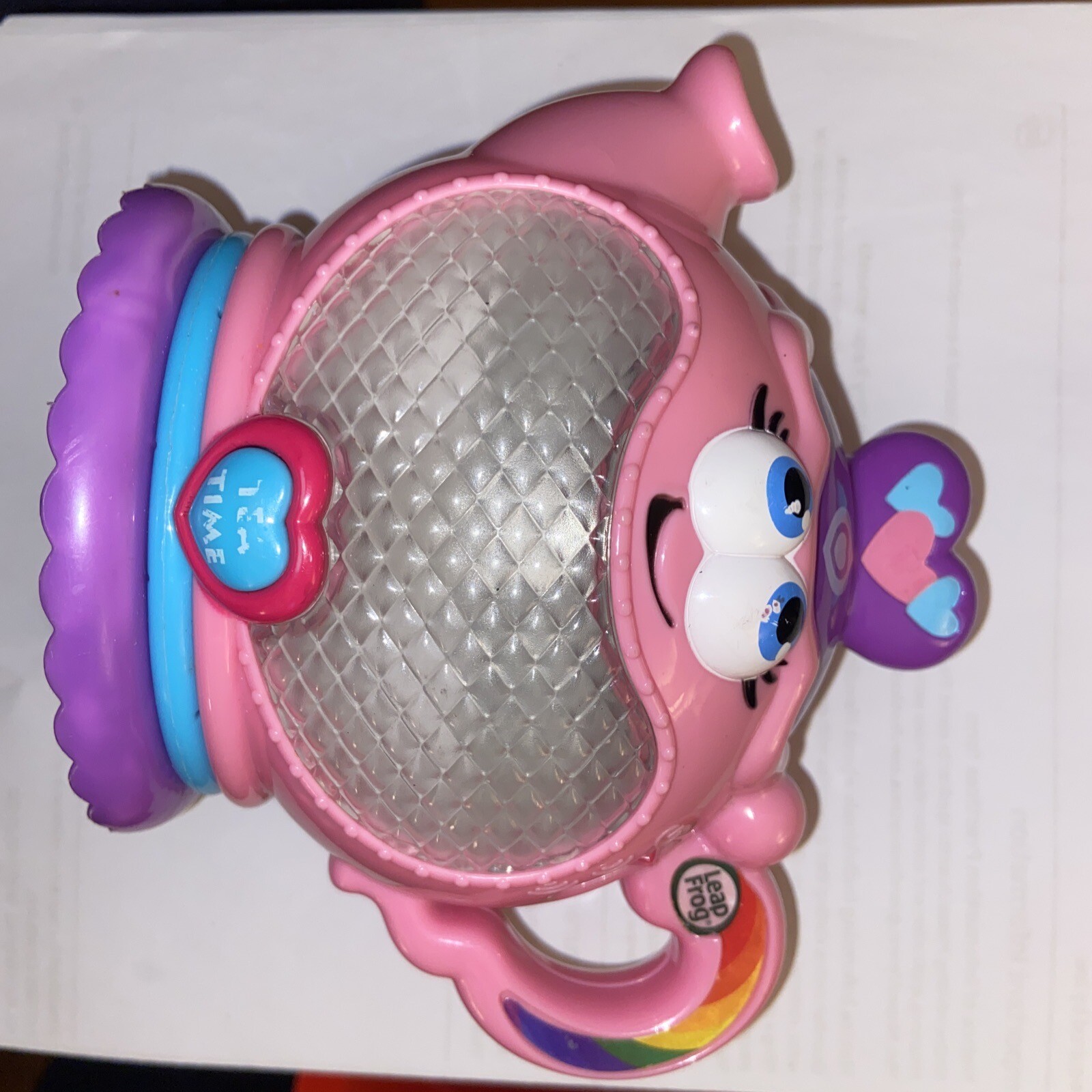 Leap Frog Musical Rainbow Tea Party Teapot Not Functioning, Toy Tea Pot ...