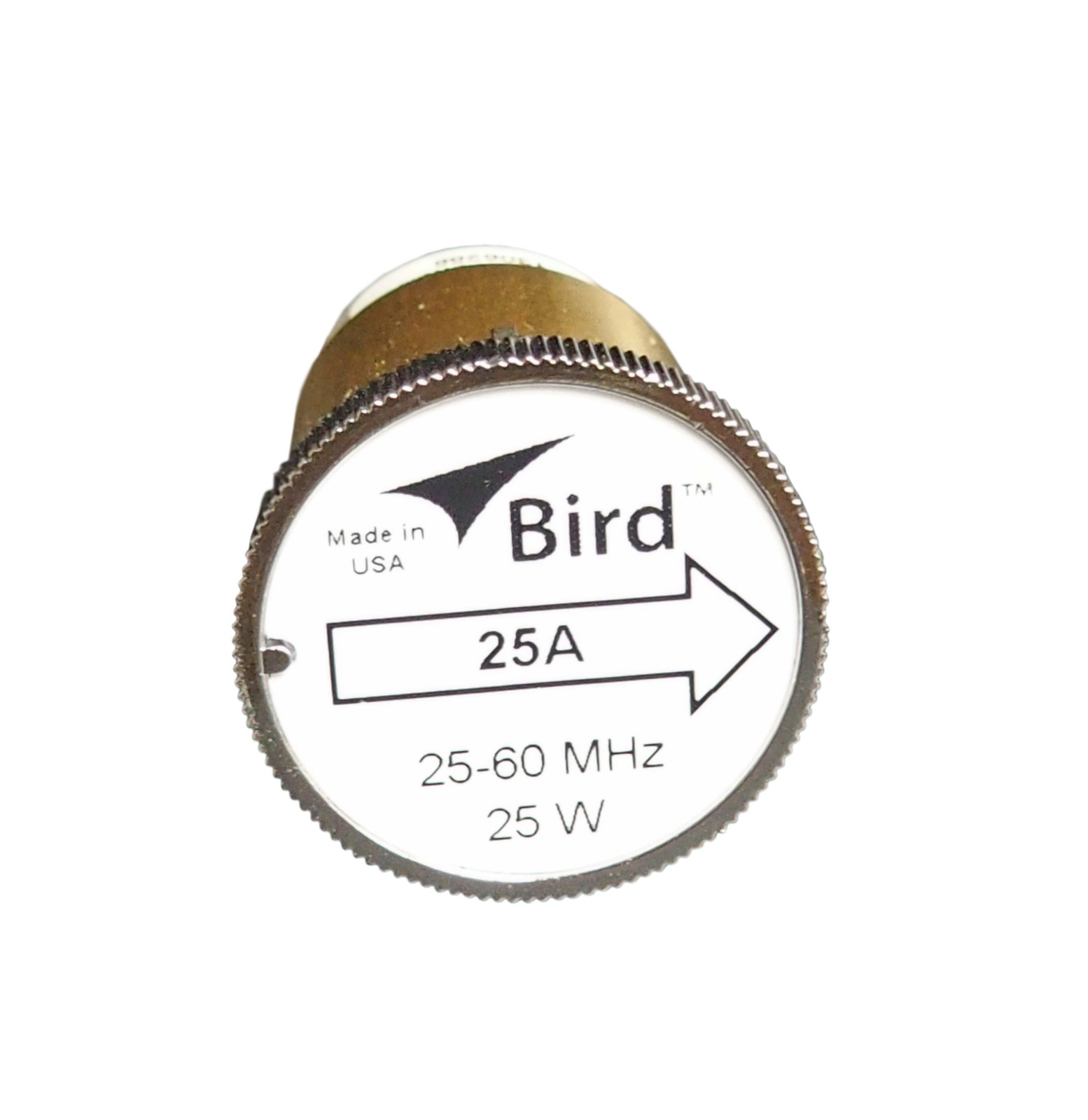 New Bird 25A Plug-in Element 0 to 25 watts 25-60 MHz for Bird 43 ...