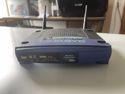 Linksys WRT54G 54 Mbps 4-Port 10-Megabit Wireless G Router 600281414321 ...