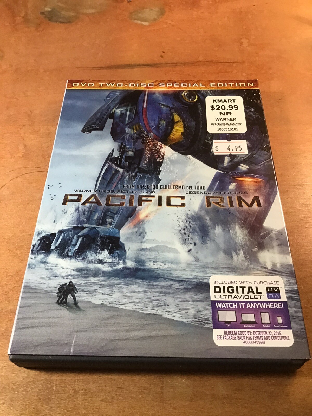 Pacific Rim (DVD, 2013, 2-Disc Set, Special Edition Includes Digital ...