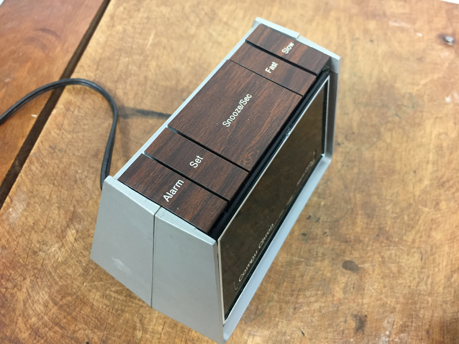 Rare Vintage Compu Chron Digital LED Space Age Green Display Alarm ...