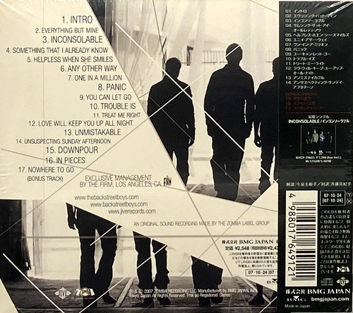 Unbreakable by Backstreet Boys (CD, 2007) for sale online | eBay