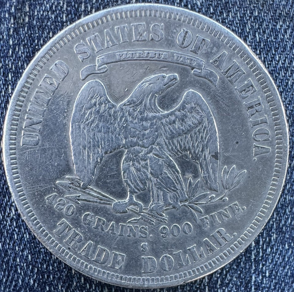 1878-S Silver Trade Dollar 🔥Rare🔥 No. 131 | eBay