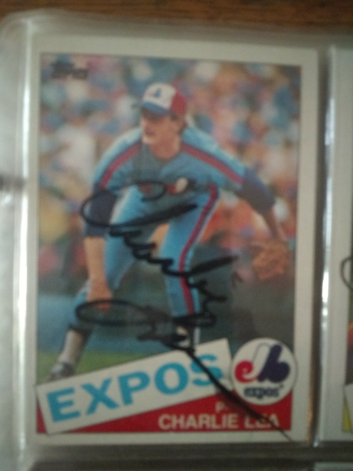 1985 Topps - #345 Charlie Lea for sale online | eBay