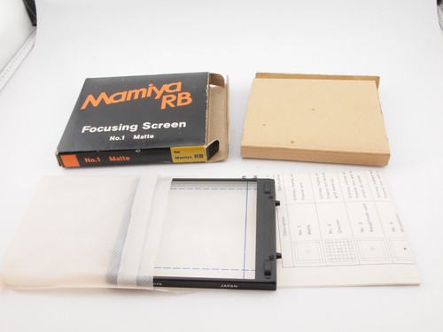 NEW Mamiya RB67 Focusing Screen No. 1 Matte For RB67 | eBay